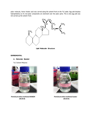 Analysis of lipids in egg yolk | DOCX