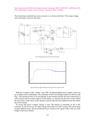 Analysis of low noise smps system | PDF