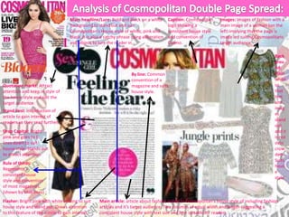 Analysis of Magazine Double Page Spreads | PPTX | History | Genres