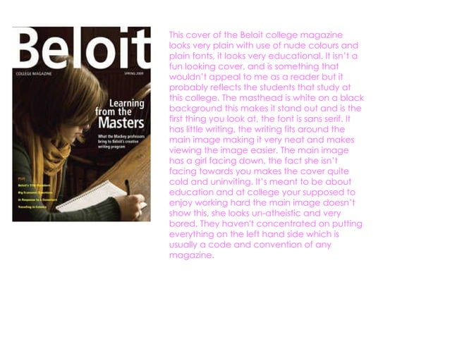 Analysis Of Magazines | PPT