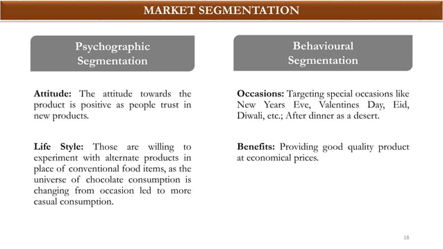 Analysis of Marketing Mix & STP of Cadbury's | PPTX