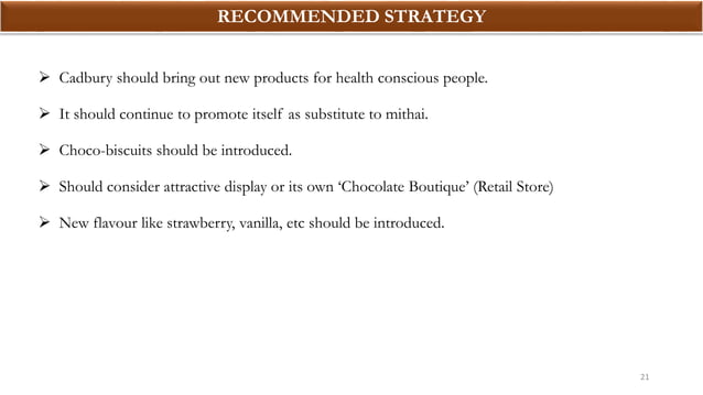Analysis of Marketing Mix & STP of Cadbury's | PPTX