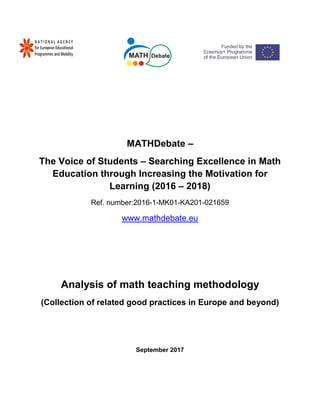 Analysis of math teaching methodology | PDF