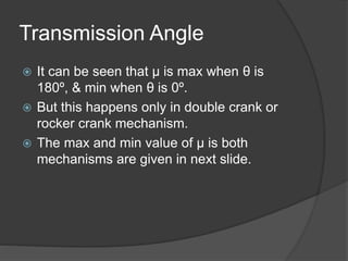 Analysis of Mechanism | PPTX