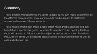 Analysis of micro elements | PPT | Free Download