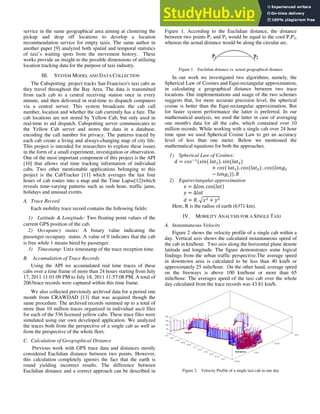 Analysis Of Mobility Patterns For Urban Taxi Cabs | PDF