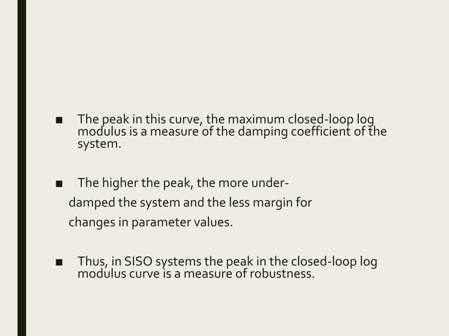Analysis of Multivariable System. | PPTX