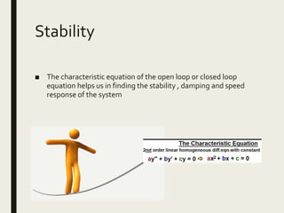 Analysis of Multivariable System. | PPTX