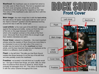Analysis of music magazines | PPT