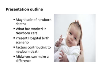 Analysis of newborn care in india | PPSX