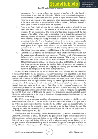 ANALYSIS OF OPERATING PERFORMANCE OF BSNL | PDF