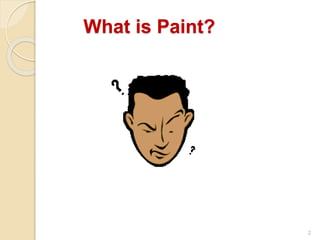 Analysis of paint | PPTX