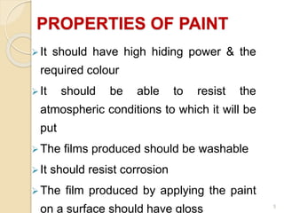 Analysis of paint | PPTX