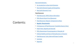 Analysis of Peak Resources | PPTX