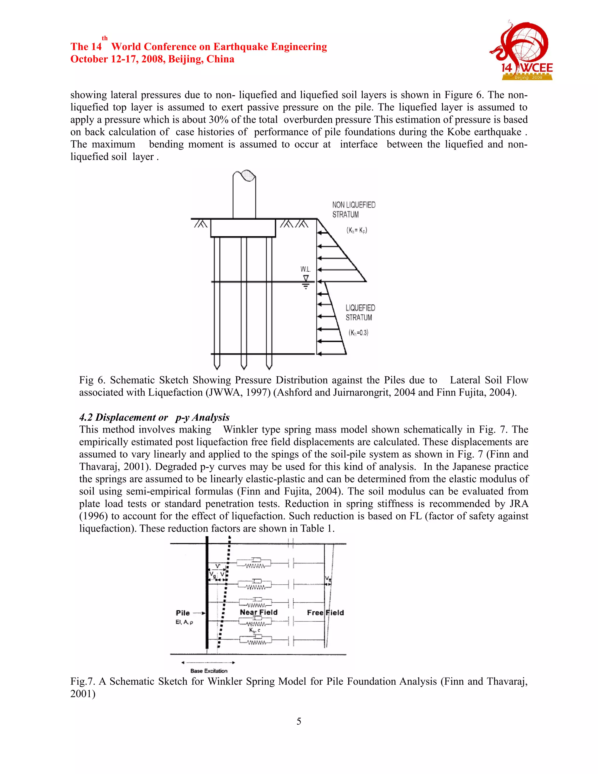 Analysis of piles under earthquakes | PDF | Geology | Science