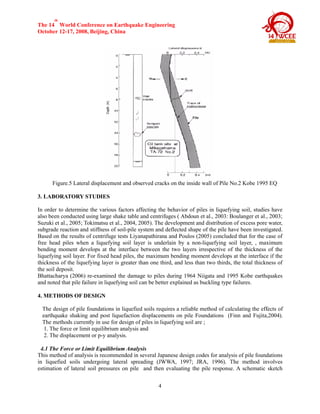 Analysis of piles under earthquakes | PDF | Geology | Science