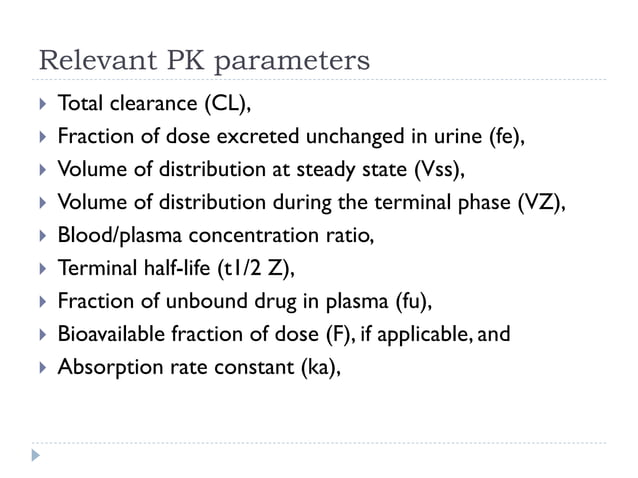 Analysis of pk data- Pop PK analysis | PPTX