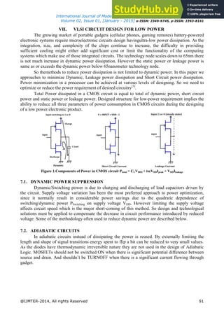 Analysis Of Power Dissipation Amp Low Power VLSI Chip Design | PDF