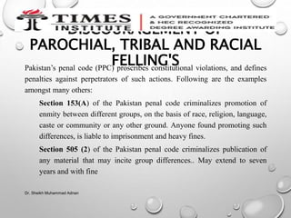 Analysis of principle policy under constitution of pakistan | PPT