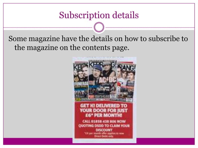 Analysis of professional contents pages | PPTX