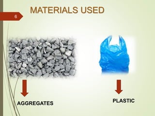 Analysis of properties of plastic coated aggregate for construction of ...