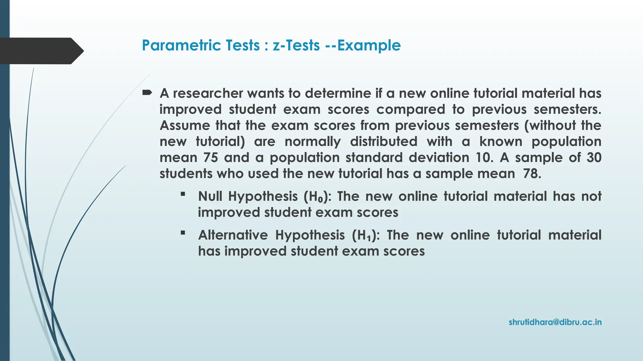 Analysis of Quantitative Data Parametric and non-parametric tests.pptx
