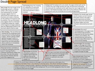 Analysis of Double Page Spread-Radio Times | PPTX