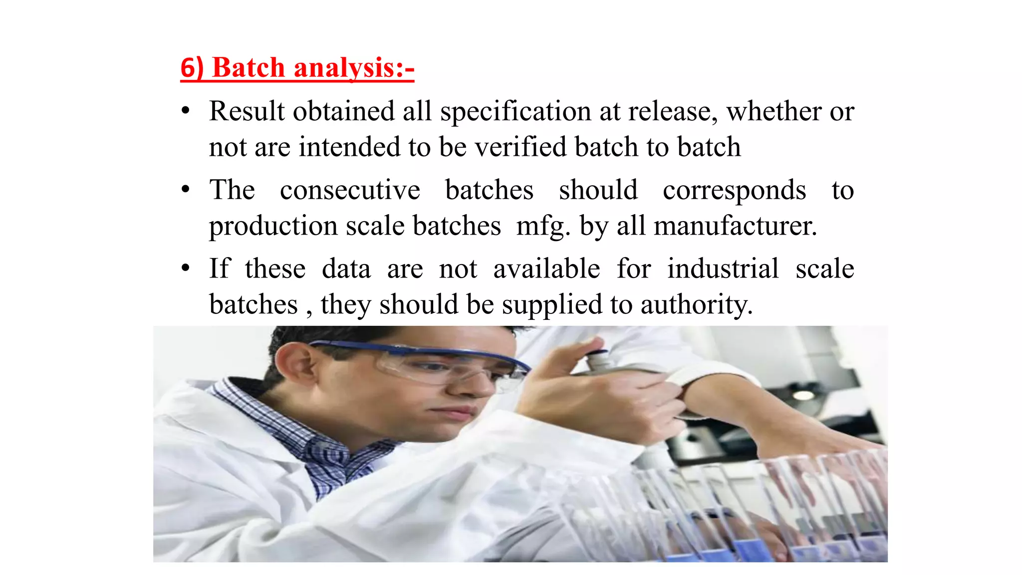 Analysis of raw material and finished product | PPTX