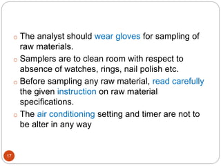 Analysis of Raw Materials | PPTX | Logistics | Business
