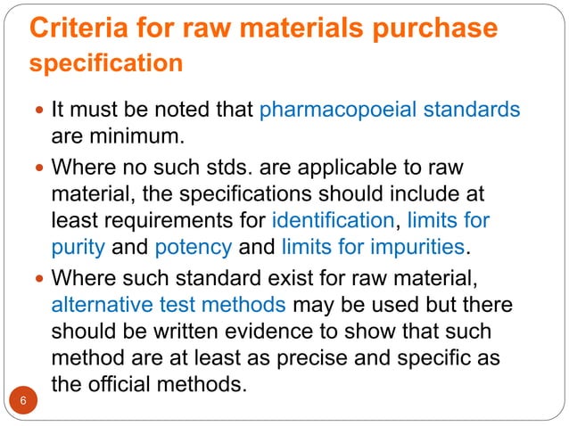 Analysis of Raw Materials | PPTX | Logistics | Business