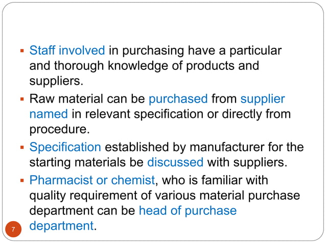 Analysis of Raw Materials | PPTX | Logistics | Business