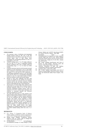 Analysis of rc bridge decks for selected national a nd internationalstandard loadings using ...