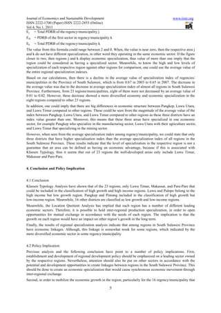 Analysis of regional economic development in the regency | PDF ...