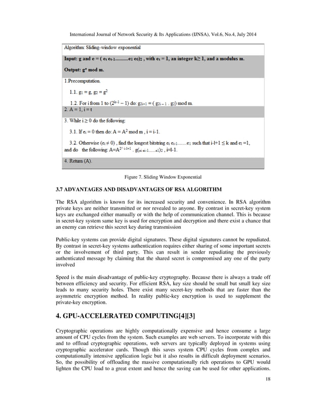 Analysis Of Rsa Algorithm Using Gpu Pdf Programming Languages
