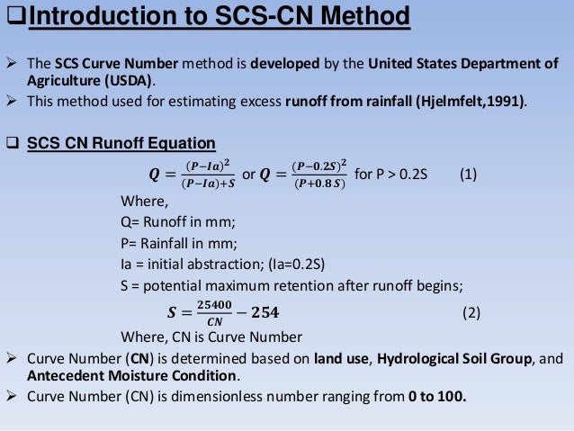 Analysis of runoff for vishwamitri river watershed using scs cn metho…