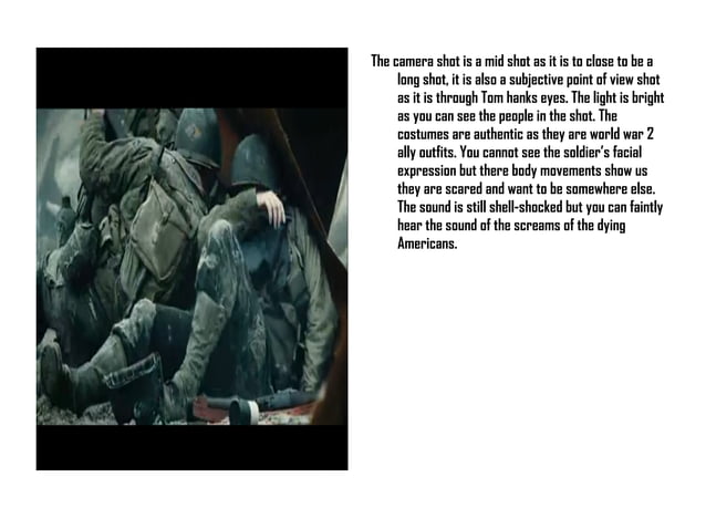 Analysis Of Saving Private Ryan | PPT