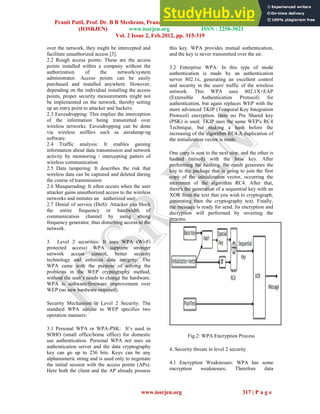 Analysis Of Security In Wireless Network | PDF