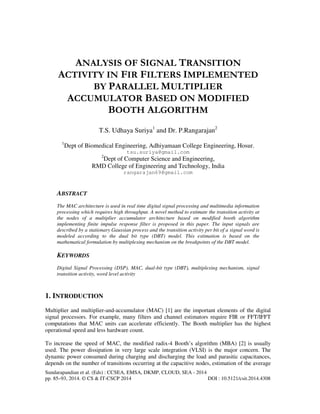 Analysis of signal transition | PDF | Computing | Technology & Computing