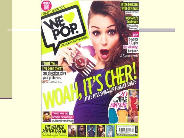 Analysis of similar style magazine cover | PPT | Adult Contemporary ...