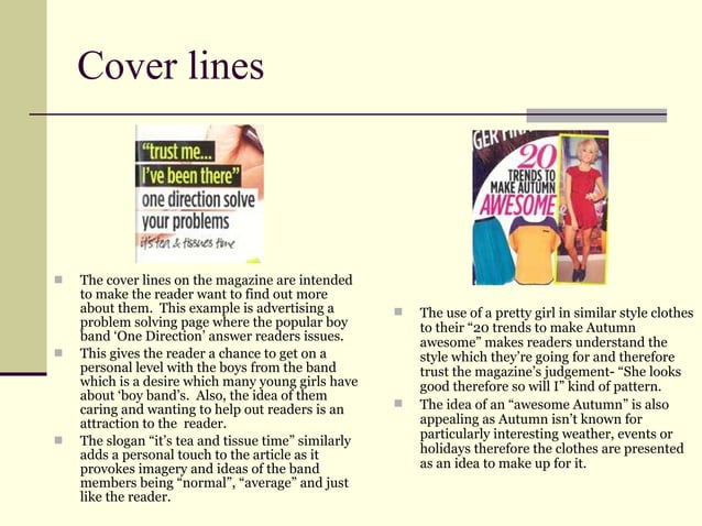 Analysis of similar style magazine cover | PPT | Adult Contemporary ...