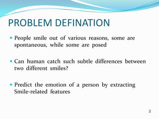 Analysis of smile2 | PPSX
