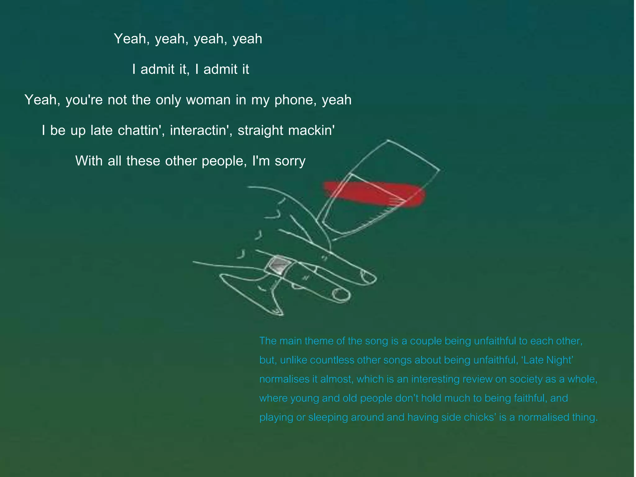 Analysis of song lyrics | PPTX