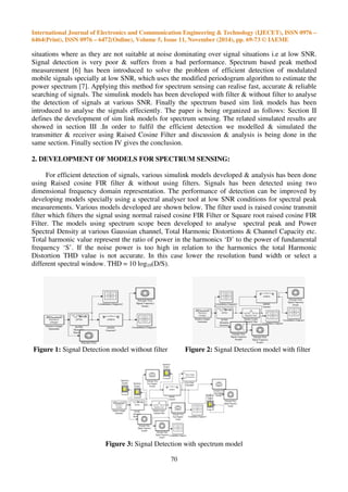 Analysis of spectrum based approach for detection of mobile signals | PDF
