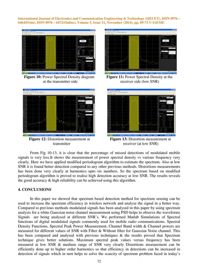 Analysis Of Spectrum Based Approach For Detection Of Mobile Signals Pdf