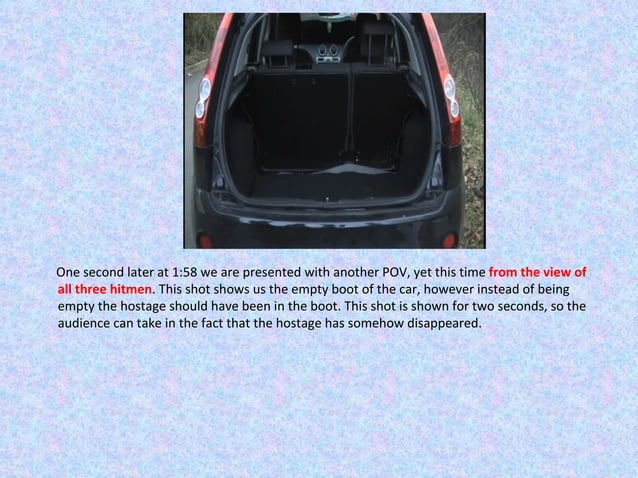 Analysis of still frames | PPT