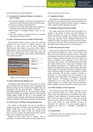 Analysis Of Stress-Strain And Deflection Of Flexible Pavements Using Finite Element Method Case ...
