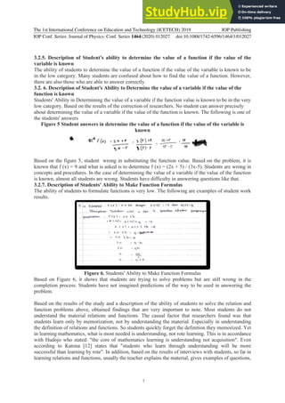 Analysis Of Students Ability In Solving Relation And Functions Problems ...