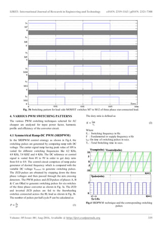 Analysis of symmetrical & asymmetrical pwm based three phase ac to ac converter for power ...