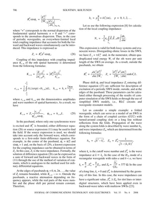 Analysis of the equations of discrete electron–wave interaction and electron beam bunching in ...