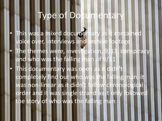 Analysis of the falling man | PPTX
